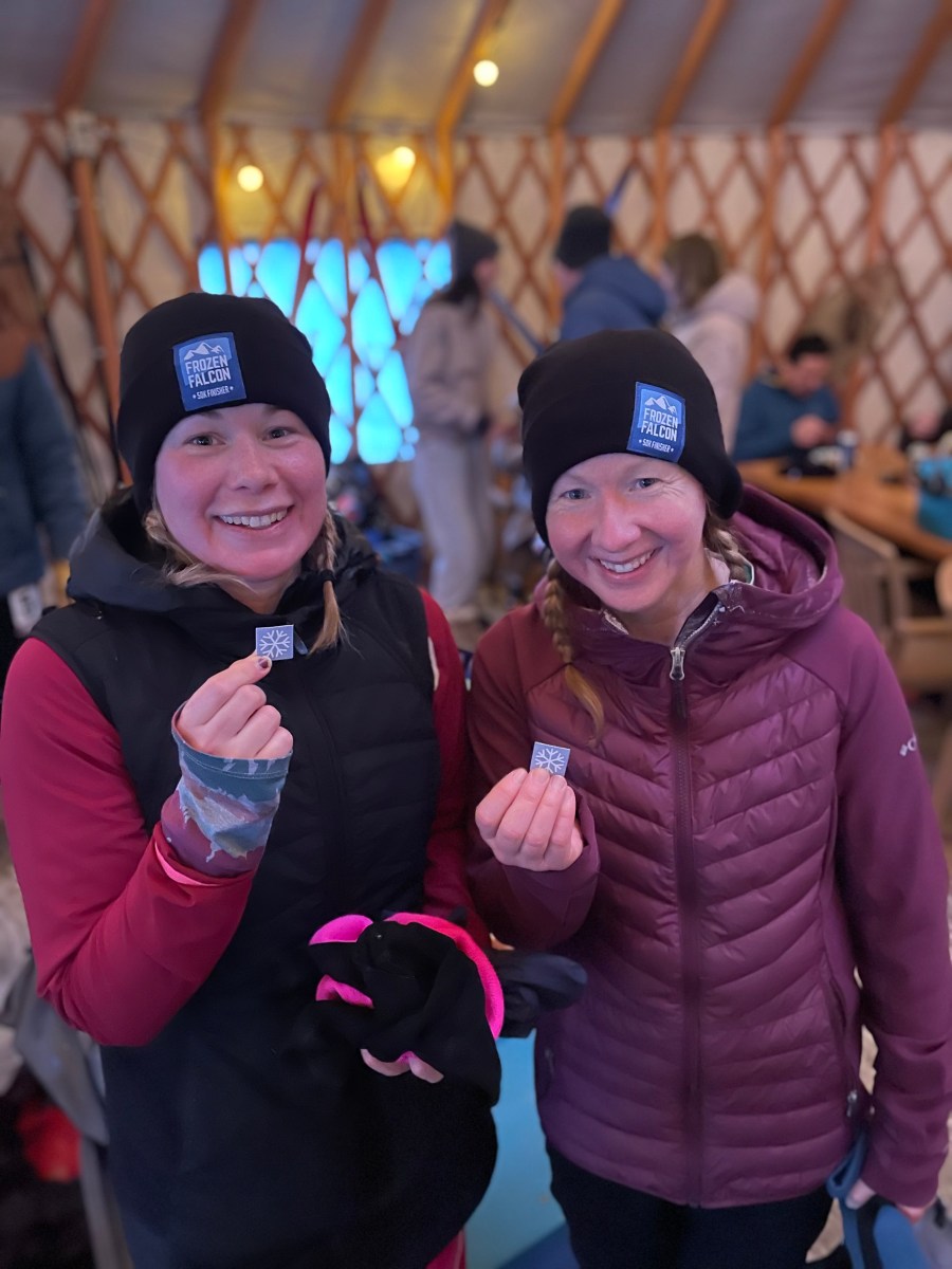 Frozen Falcon – On the Edge Running