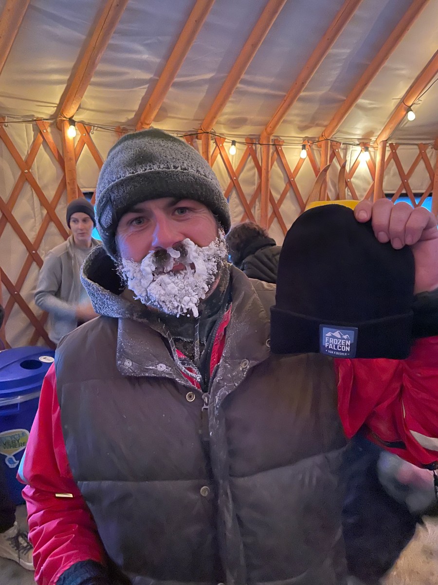 Frozen Falcon – On the Edge Running