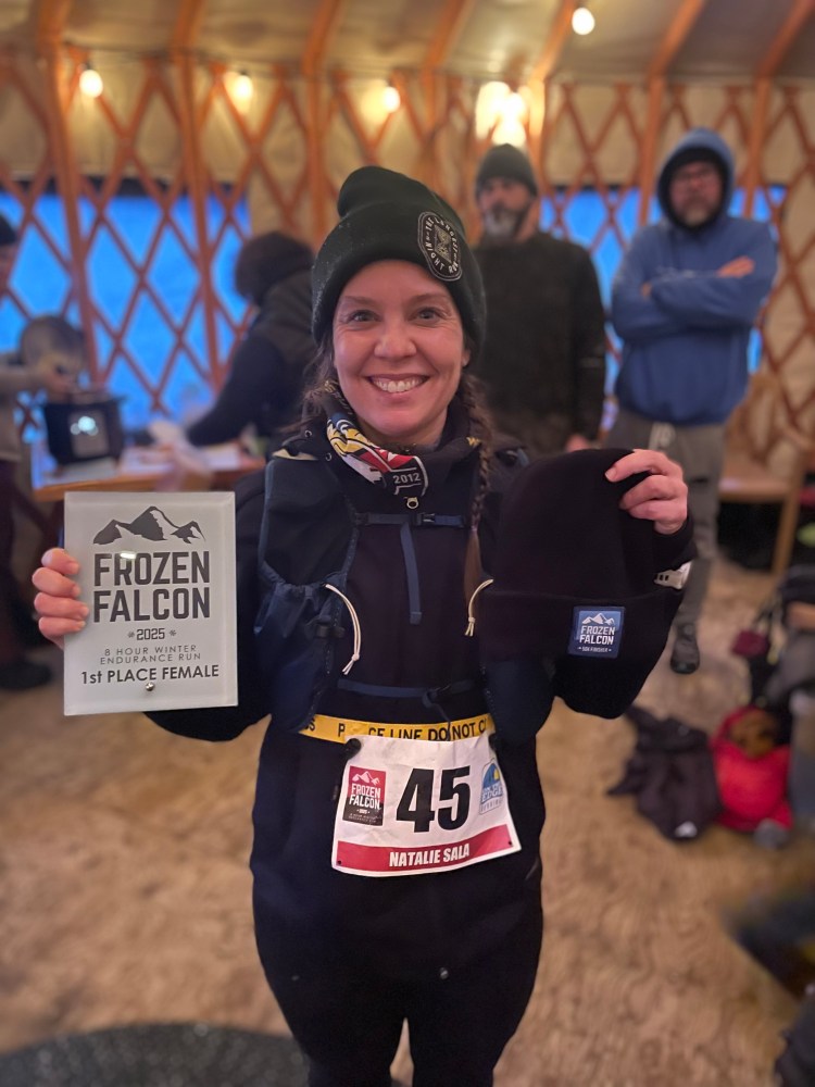 Frozen Falcon – On the Edge Running